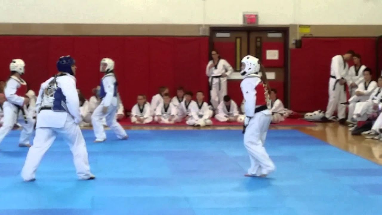 2nd Dan Black Belt Test Pt 2. - YouTube