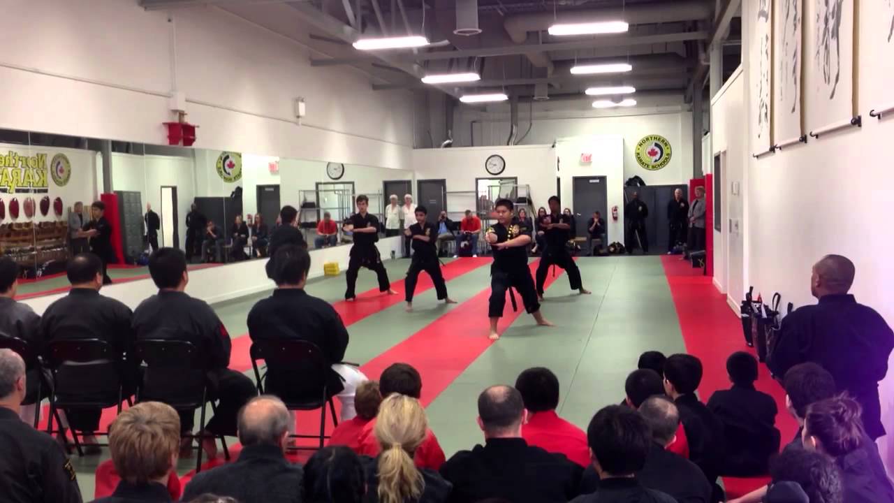 Northern Karate Senior Demo Team (Don Mills) - YouTube