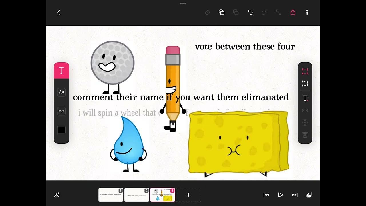 Bfdi season 1 viewer voting episode 1 - YouTube