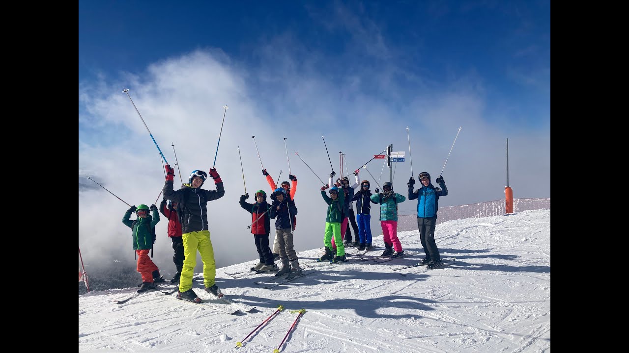 Camp ski ECYD Vercors 2022 - YouTube