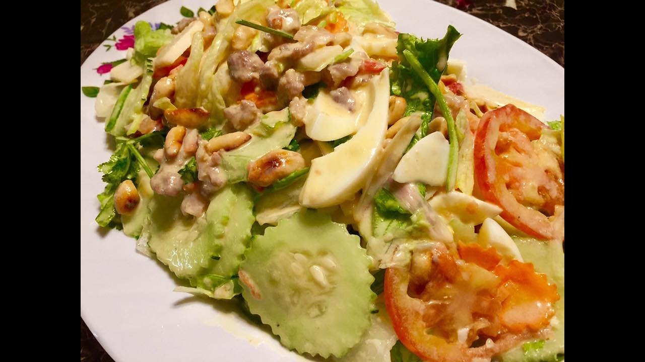Ua salad Lao style. 2/19/2018 - YouTube