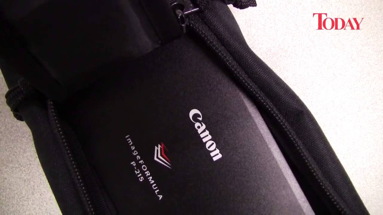 The Canon imageFormula P215 Scanner - YouTube