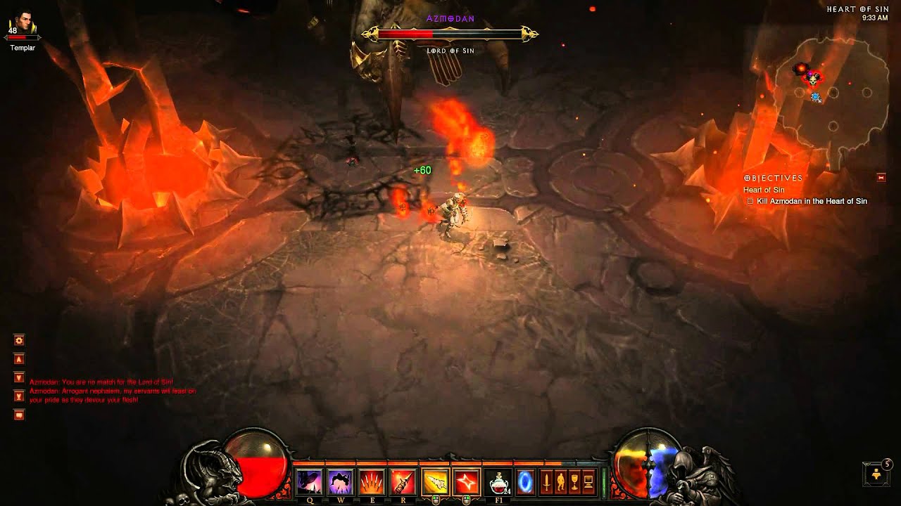 Azmodan Nightmare Demon Hunter PoV - YouTube