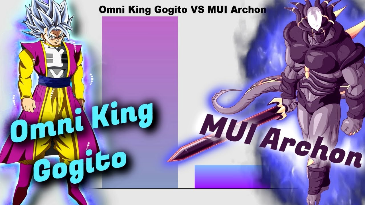 Omni King Gogito VS MUI Archon | Power Levels - YouTube