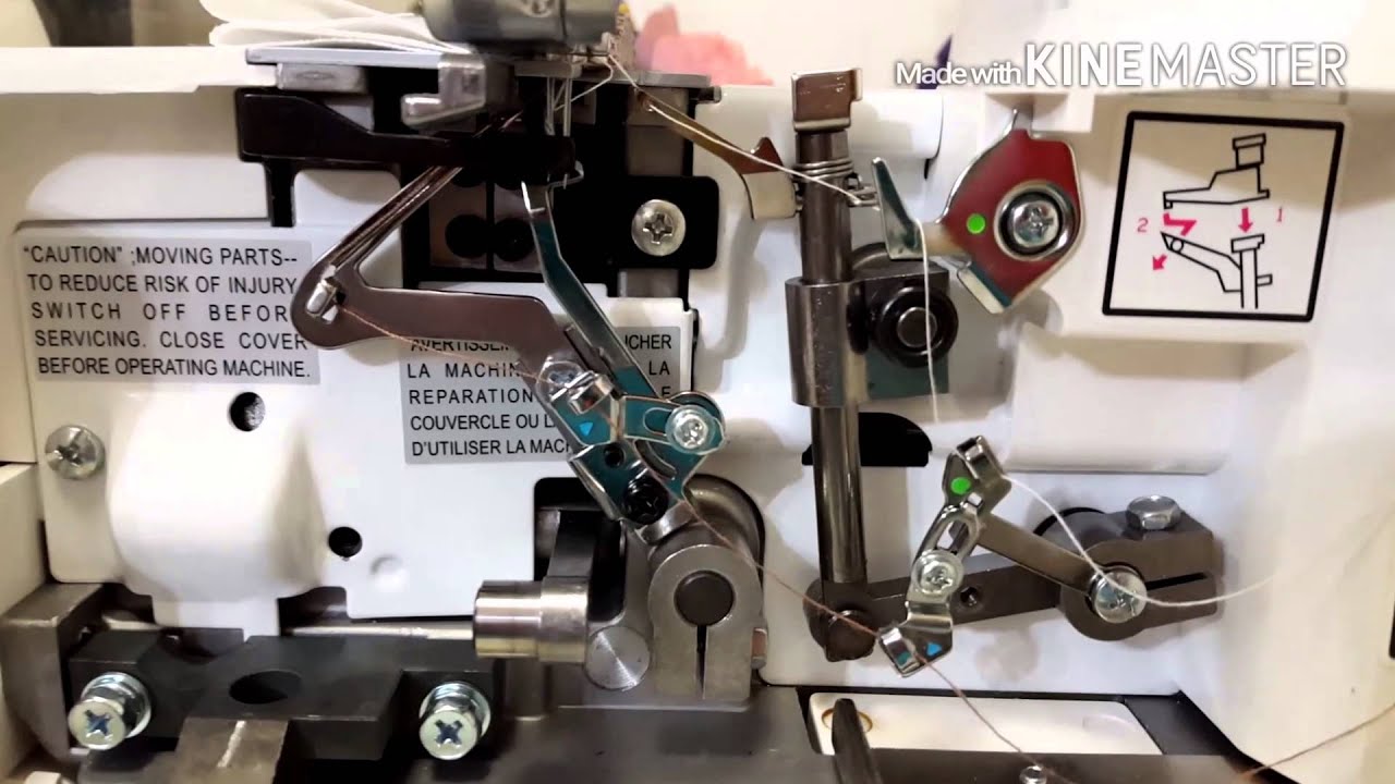 Husqvarna Viking H Class 200S Serger - YouTube