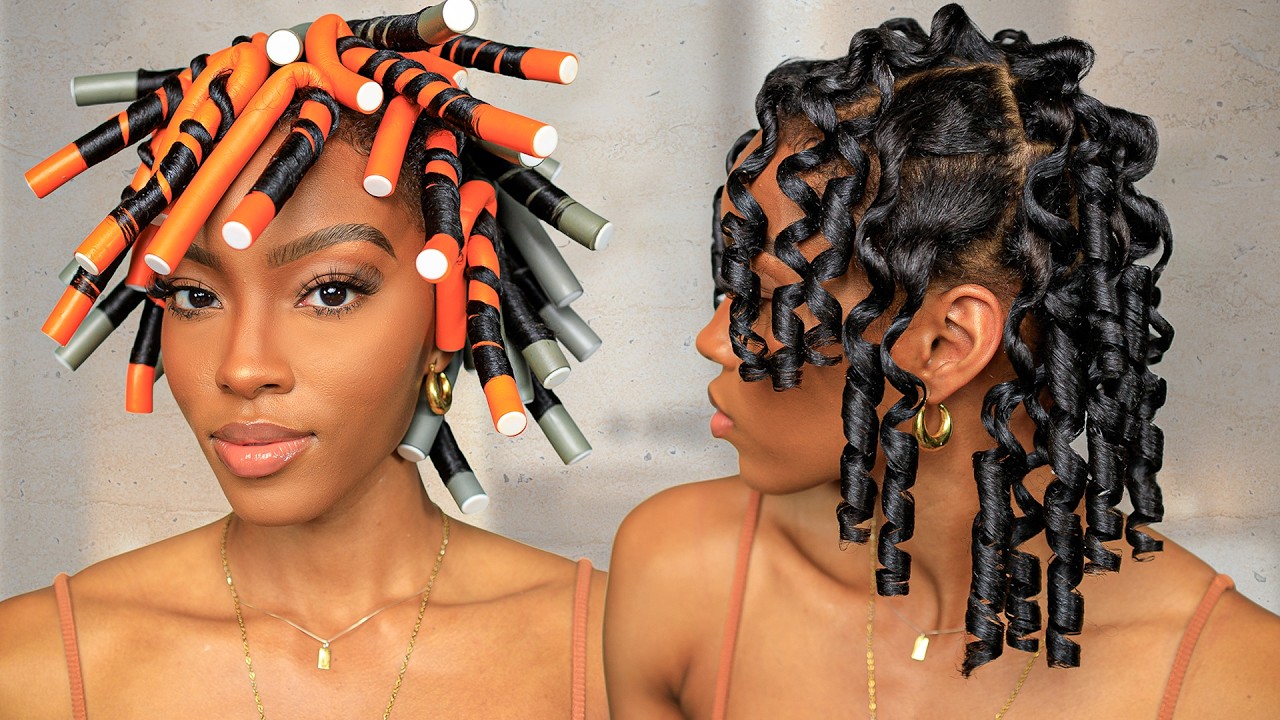 5 Tips for the Perfect Flexi Rod Set on Natural Hair | Prom & Wedding ...