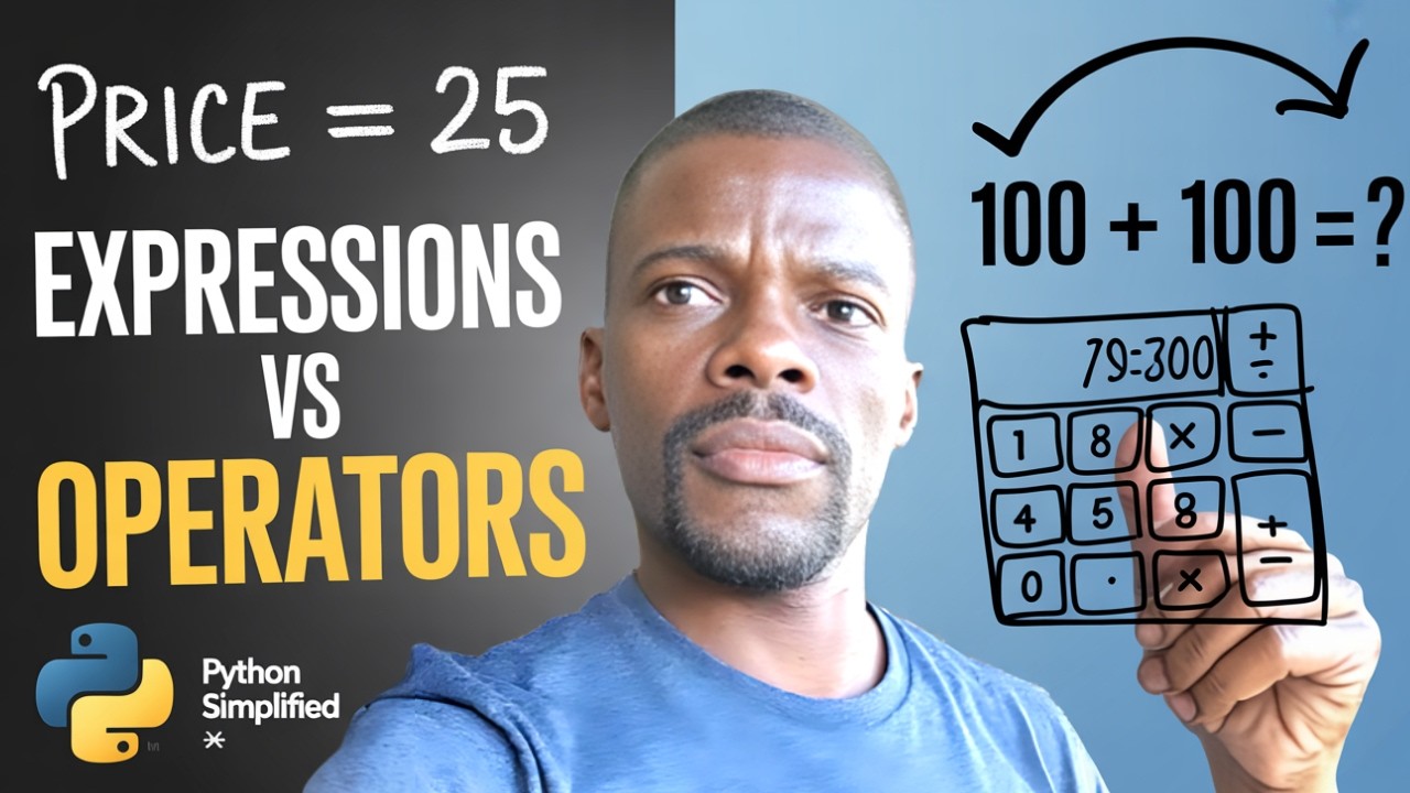 Python Tutorial for Beginners [2.3] MASTER Expressions & Operators! - YouTube