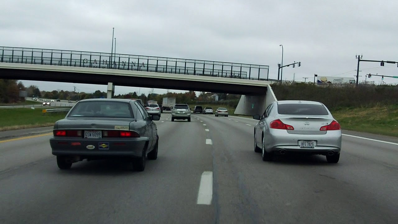 Columbus Outerbelt (Interstate 270 Exits 43 to 35) outer loop - YouTube