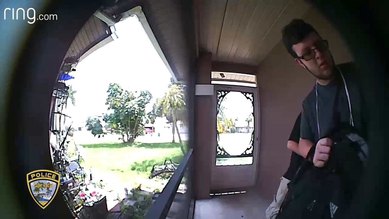 Ring Camera Captures Burglars - YouTube