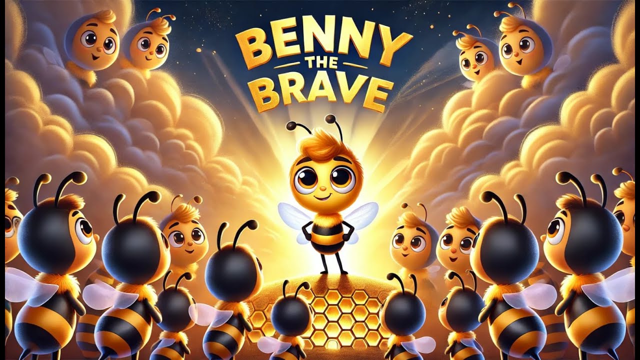 🐝 Benny the Brave: The Tiny Bee Who Saved the Hive! | Inspiring ...