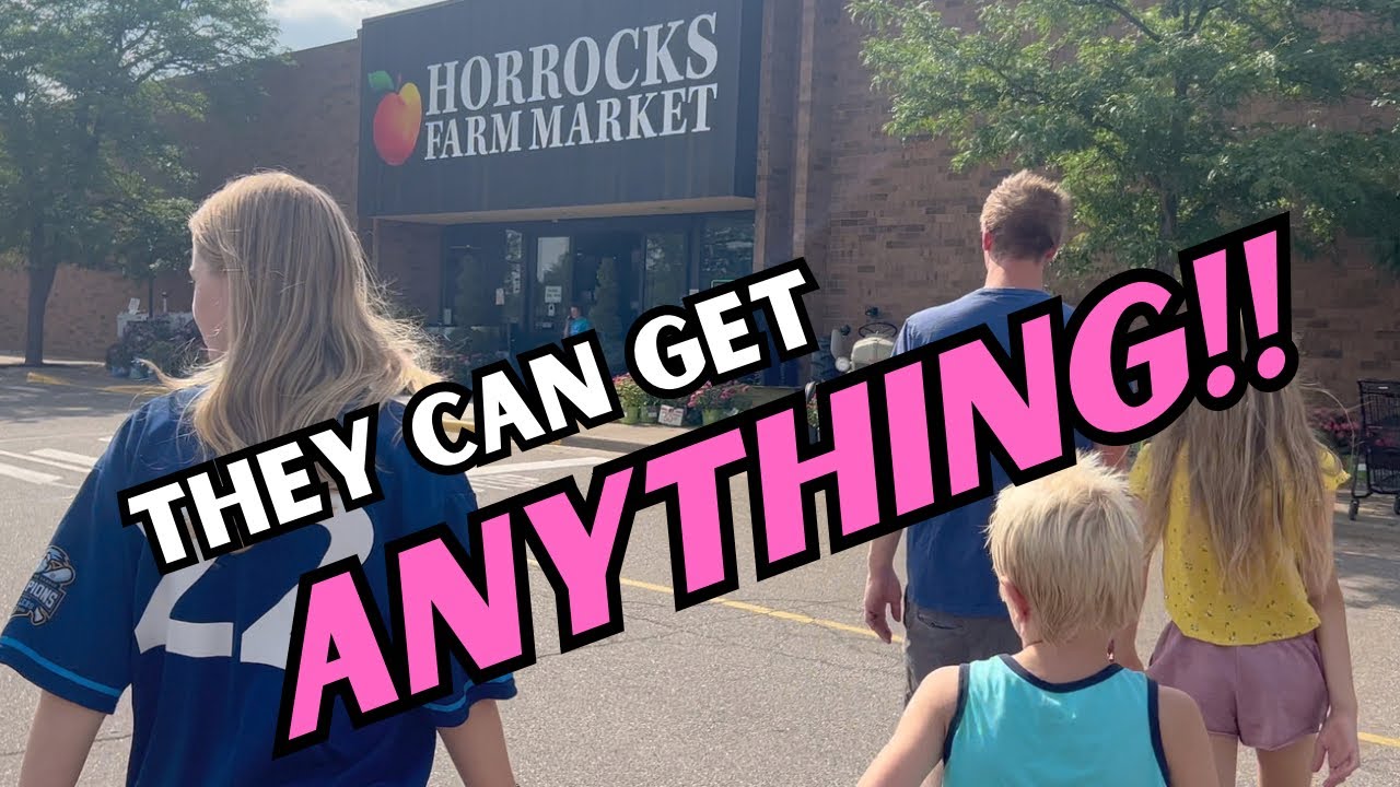 Farmers Market in a Grocery Store!! Horrocks Haul - YouTube