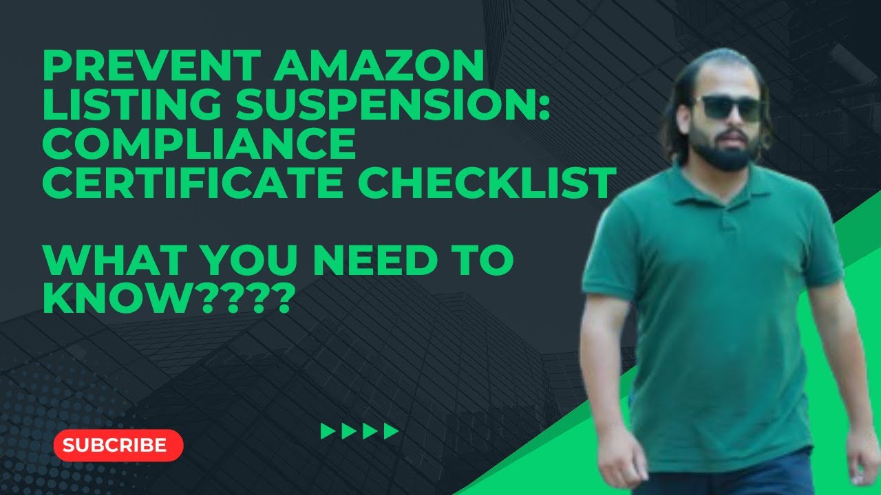 Amazon Compliance Certificates: What You Need To Know - YouTube