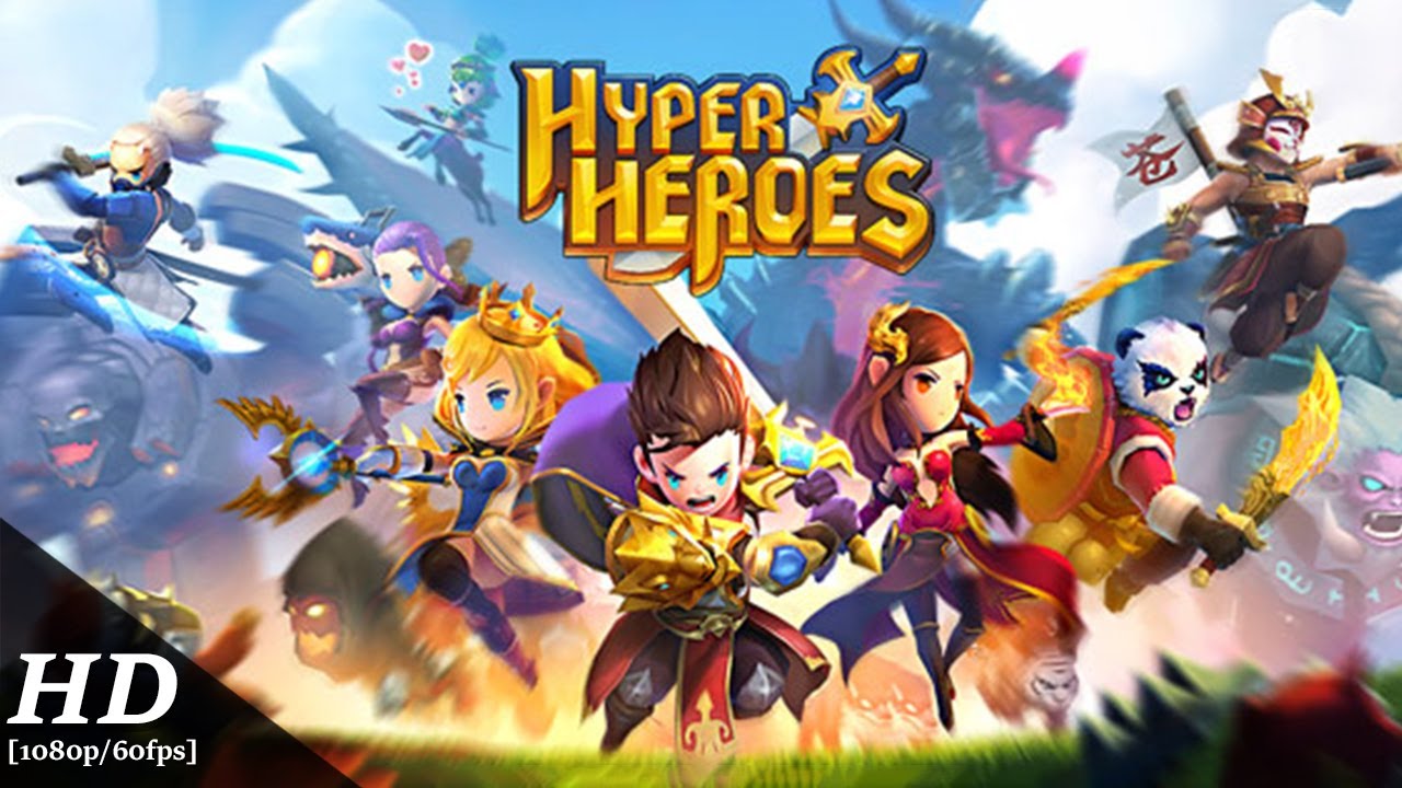 Hyper Heroes Android Gameplay [60fps] - YouTube