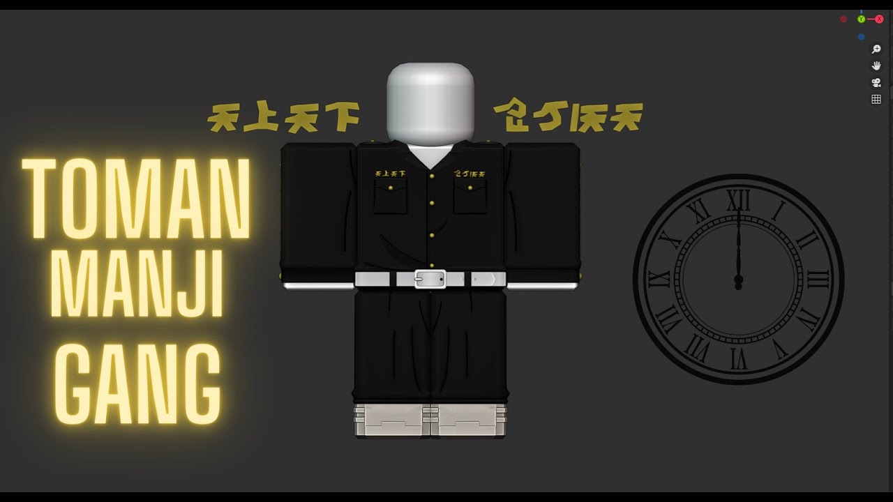 Toman Outfit Timelapse + Model Download - YouTube