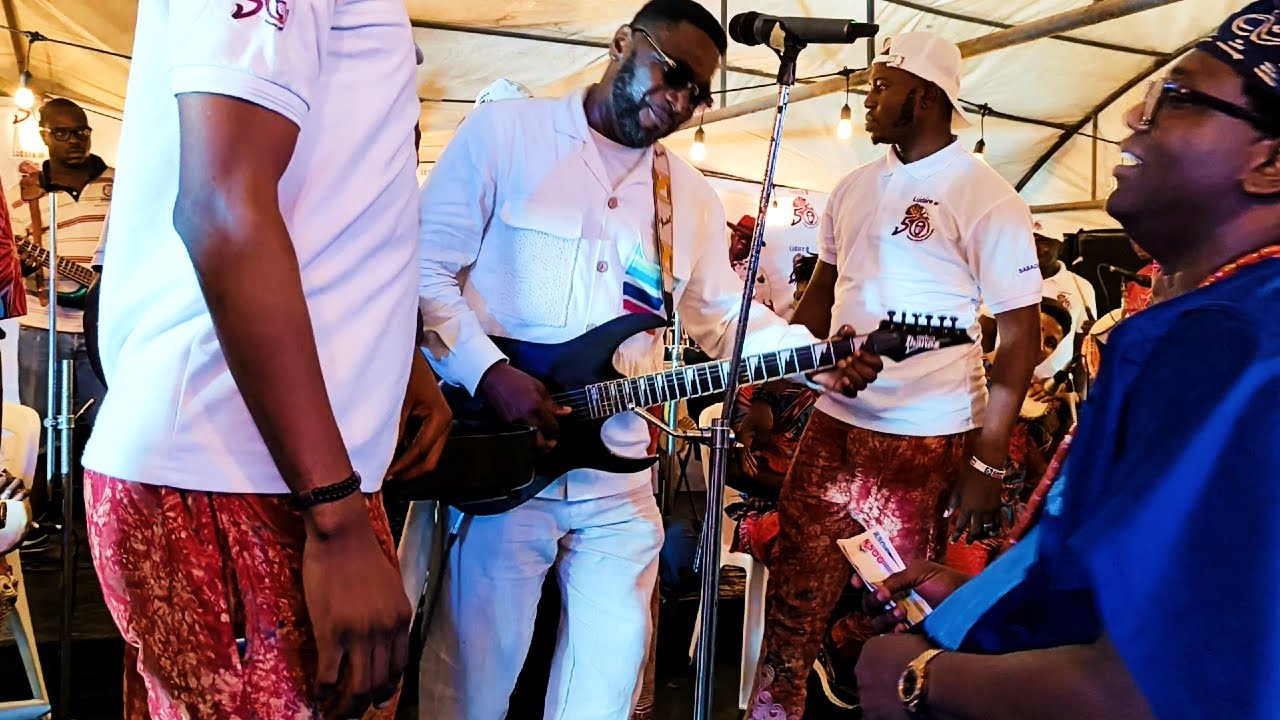 Wale Thompson Performs at Ludare's Album Launch and Commissioning of ...