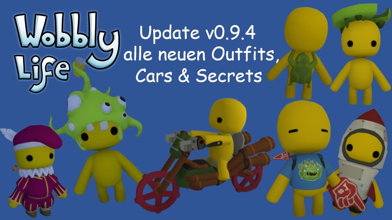 Wobbly Life Update v0.9.4 – Sewers Update - alle Secrets, Outfits und ...