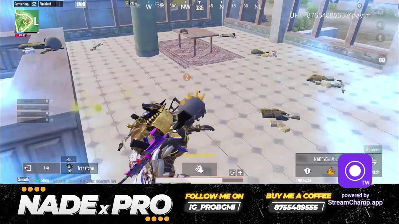 300K TOURNAMENT LIVE | BGMI LIVE | NADE OFFICIAL - YouTube