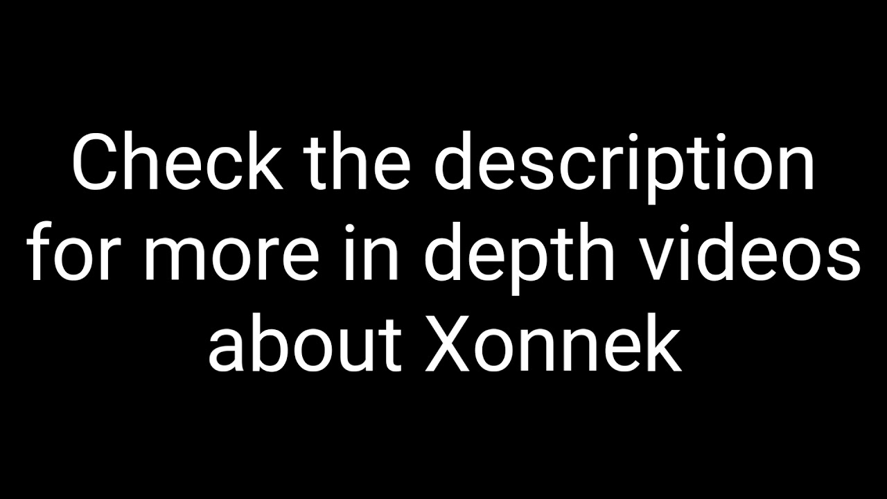 The Xonnek situation in 24 seconds - YouTube