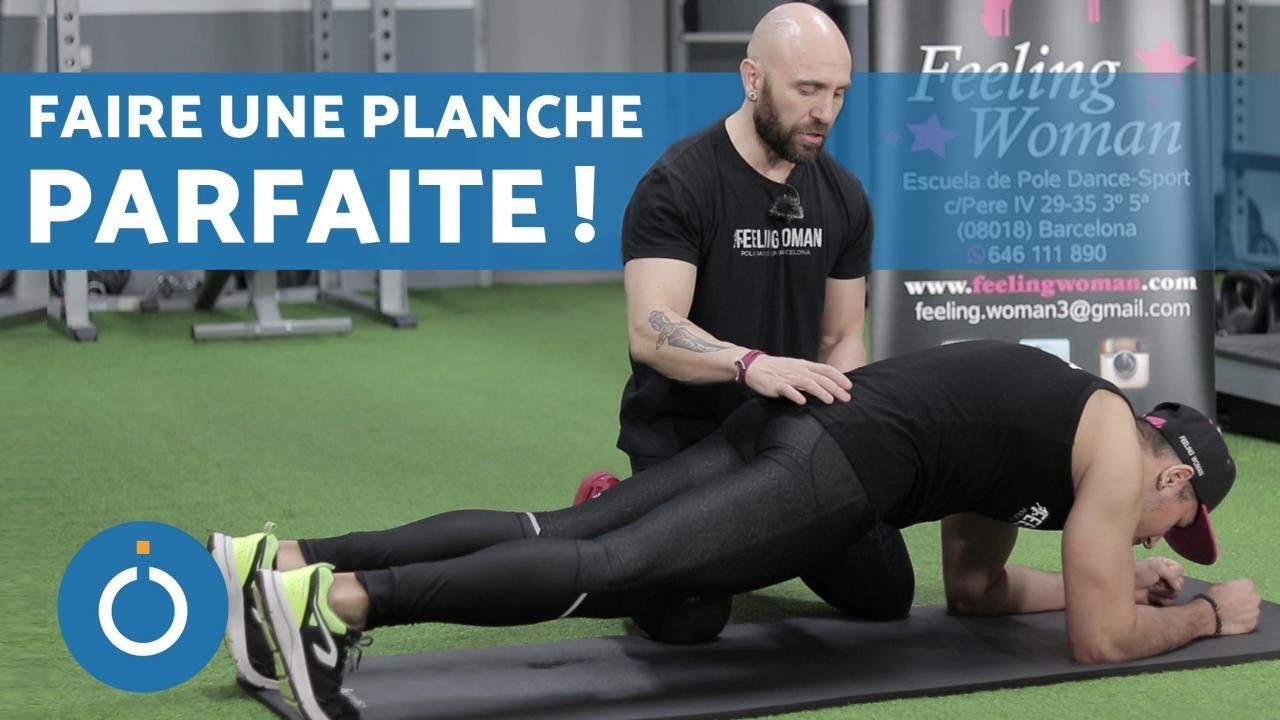 Comment faire la PLANCHE - Workout - YouTube