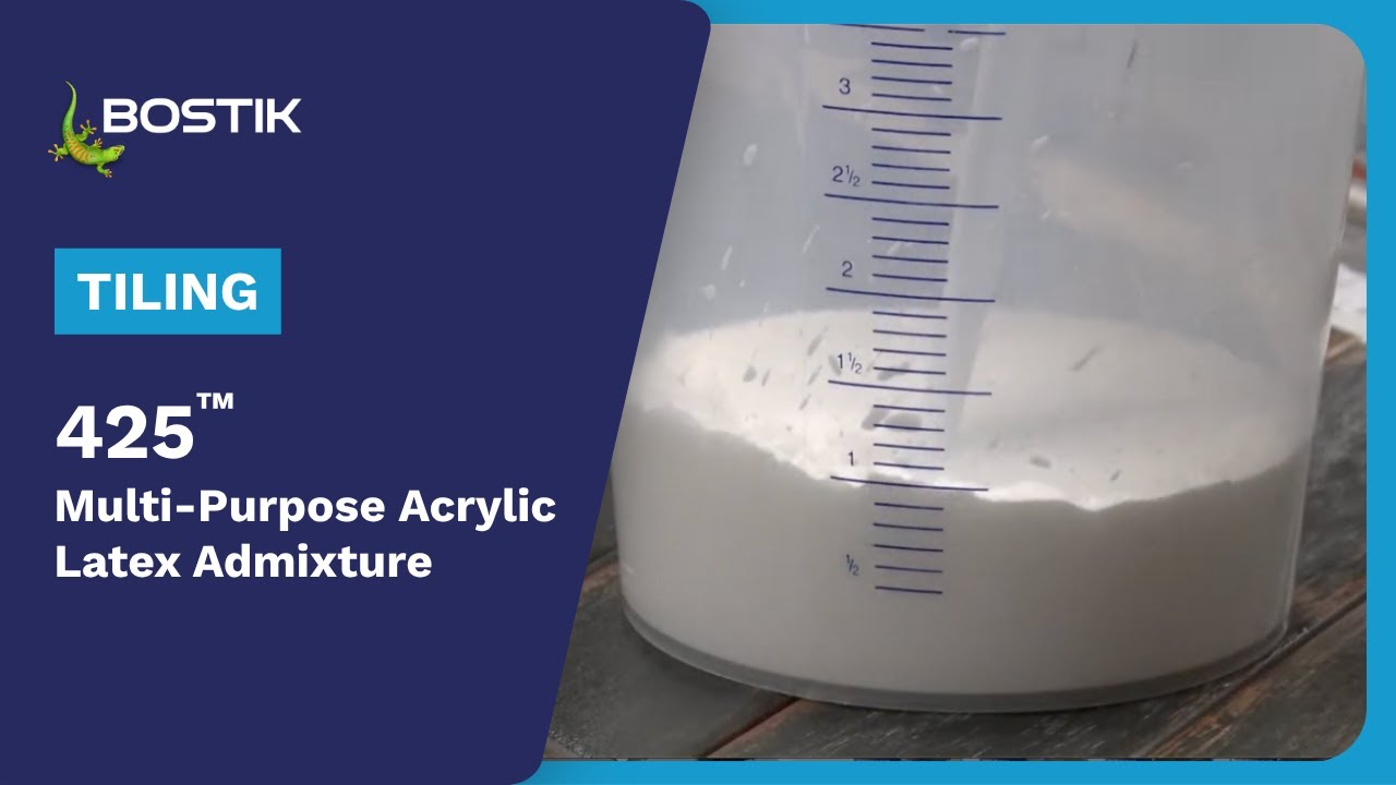 425™ | Multi-Purpose Acrylic Latex Admixture - YouTube