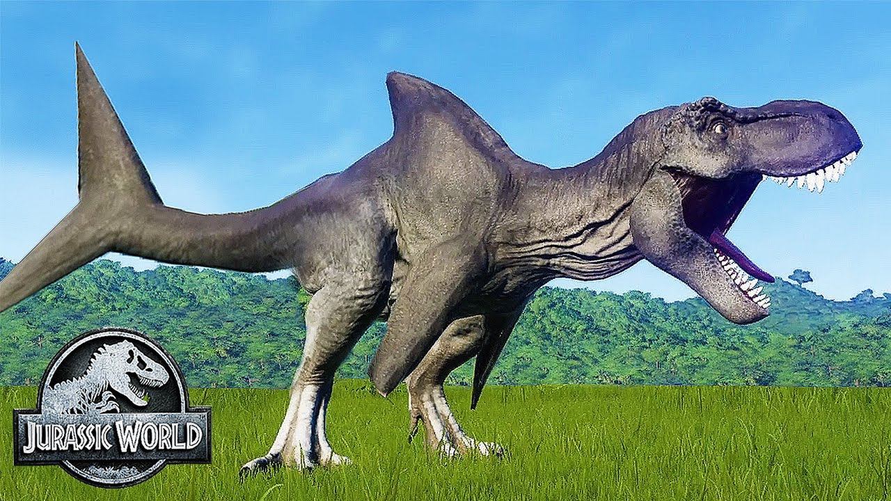 (DINOSAUR KING) T-REX AND SHARK HYBRID - TYRANNOSHARK | DINOSAUR ...