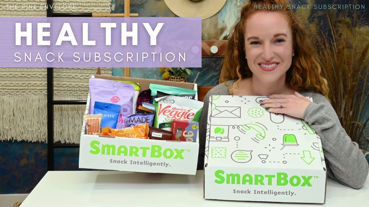 Snack Subscription Box - SmartBox Snacks Unboxing + Coupon Code - YouTube