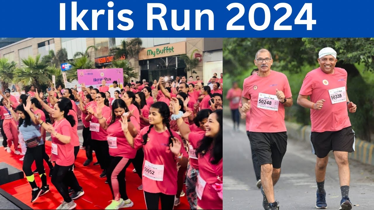 Ikris Run 2024| Breast Cancer Awareness | Noida - YouTube