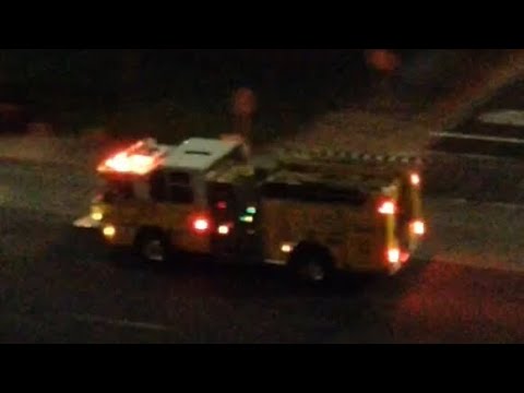 Central Fire Station [Honolulu Fire Department] Engine 1 responding ...