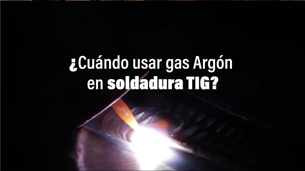 Cuándo se debe usar gas argón para la soldadura TIG? ESAB / BOHMAN - YouTube