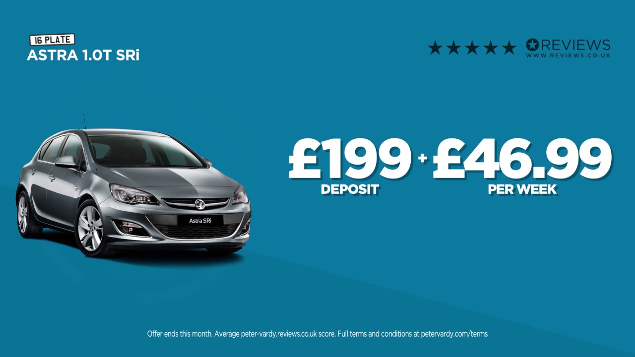 16 Plate Astra 1.0T SRi | Peter Vardy Vauxhall - YouTube