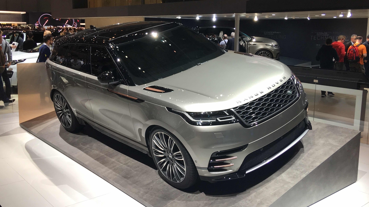 Range Rover Velar (Concept) - Motor Show Geneva - YouTube