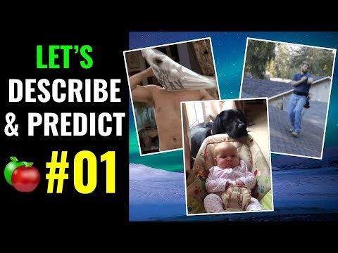 🍎 Let’s Describe & Predict #1 | LIVE English Lesson - YouTube