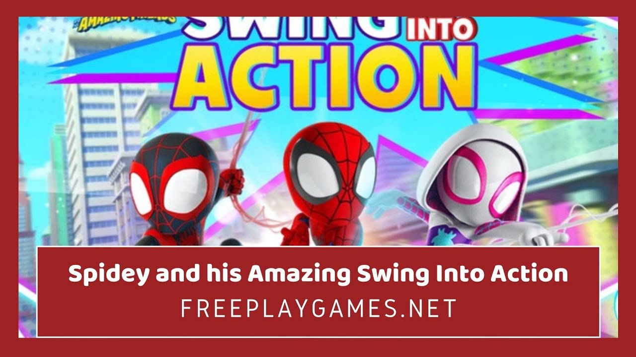 Spidey and his Amazing Swing Into Action - YouTube