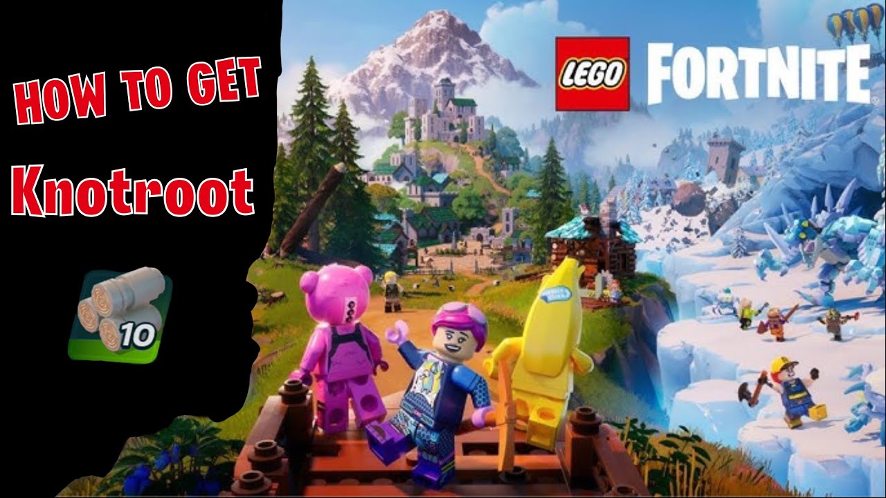 How to get Knotroot - Fortnite Lego - YouTube