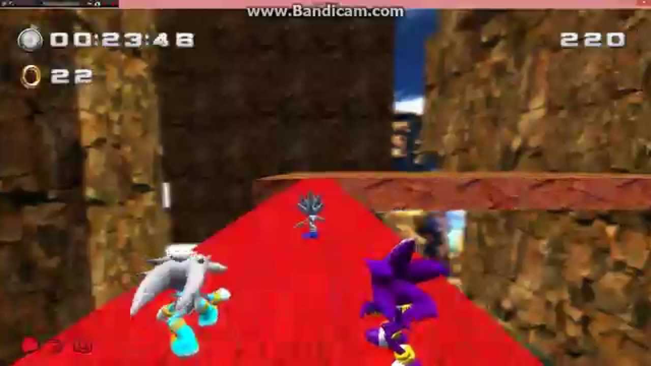 (OUTDATED) Sonic World R4: Sky Rail Re-texture Speedrun/Showcase - YouTube