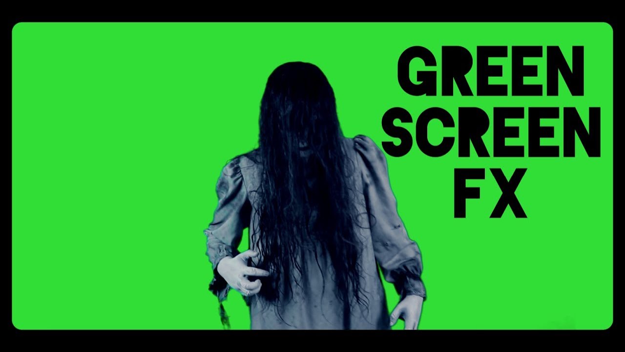 New GHOST GIRL GREEN SCREEN Free Green Screen Video FX Best Clip - YouTube