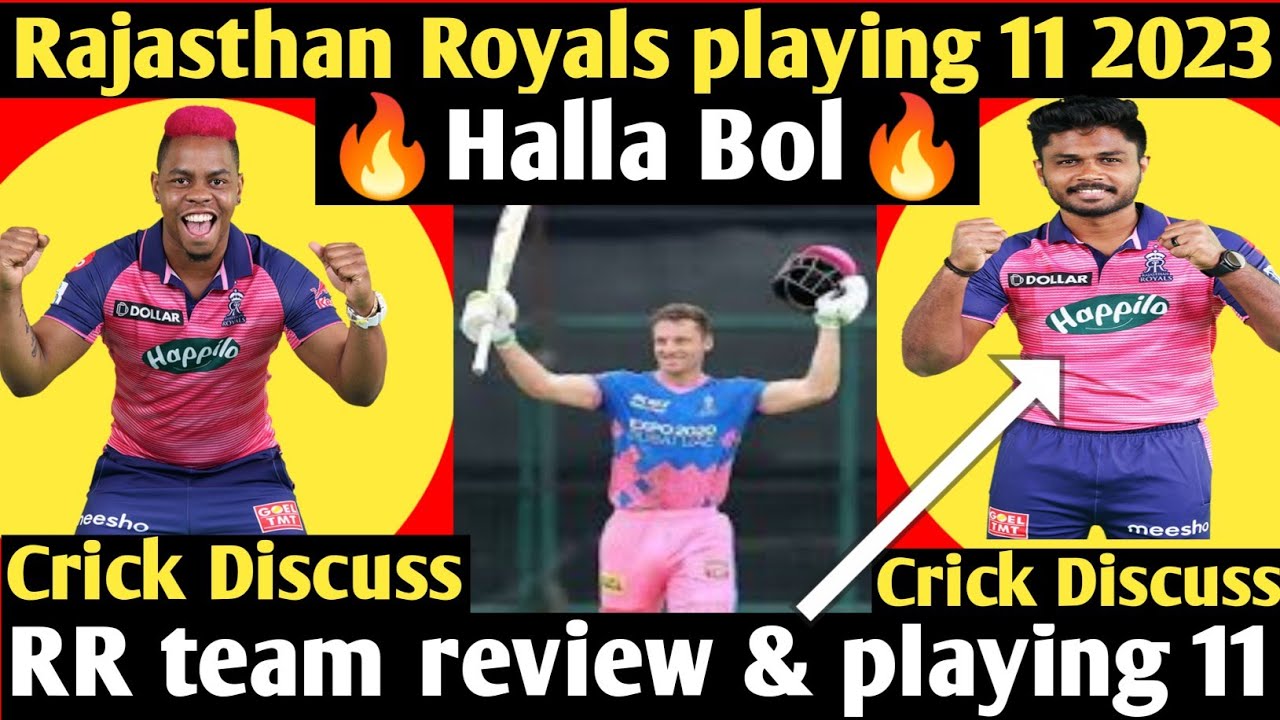 Rajasthan Royals team review |RR squad analysis | RR team squad🔥RR team ...