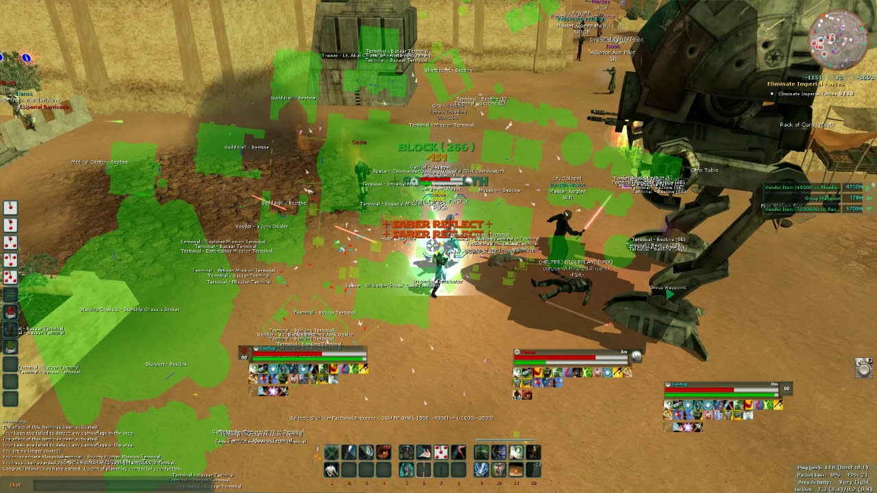 SWG Legends - Bestine Invasion PvP - YouTube