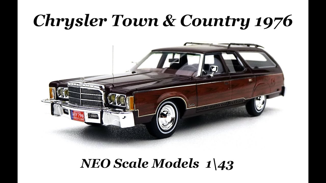 Chrysler Town & Country 1976 (NEO Scale Models) 1\43 - YouTube