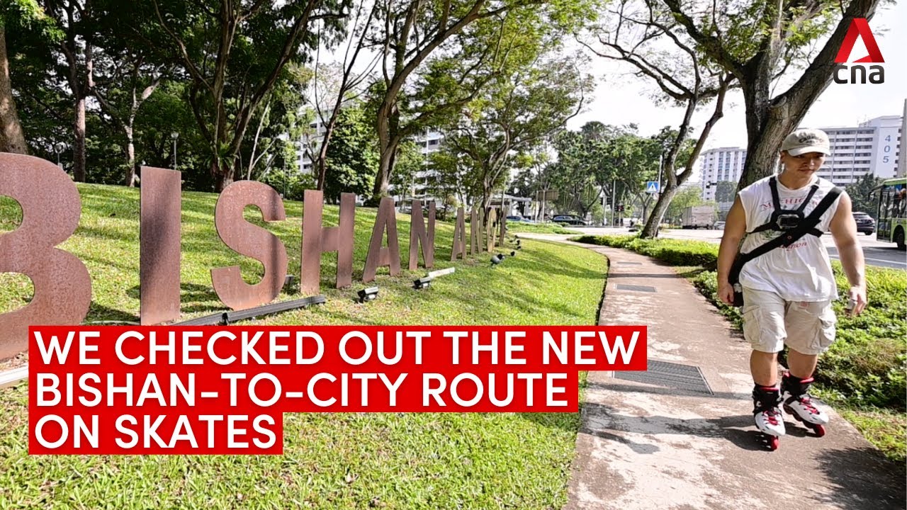 We checked out the Bishan-to-City route on skates - YouTube