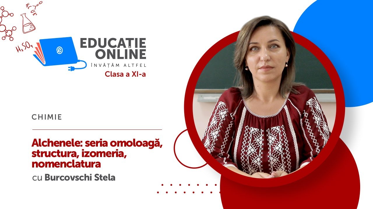 Chimie, clasa a XI-a, Alchenele: seria omoloagă, structura, izomeria ...