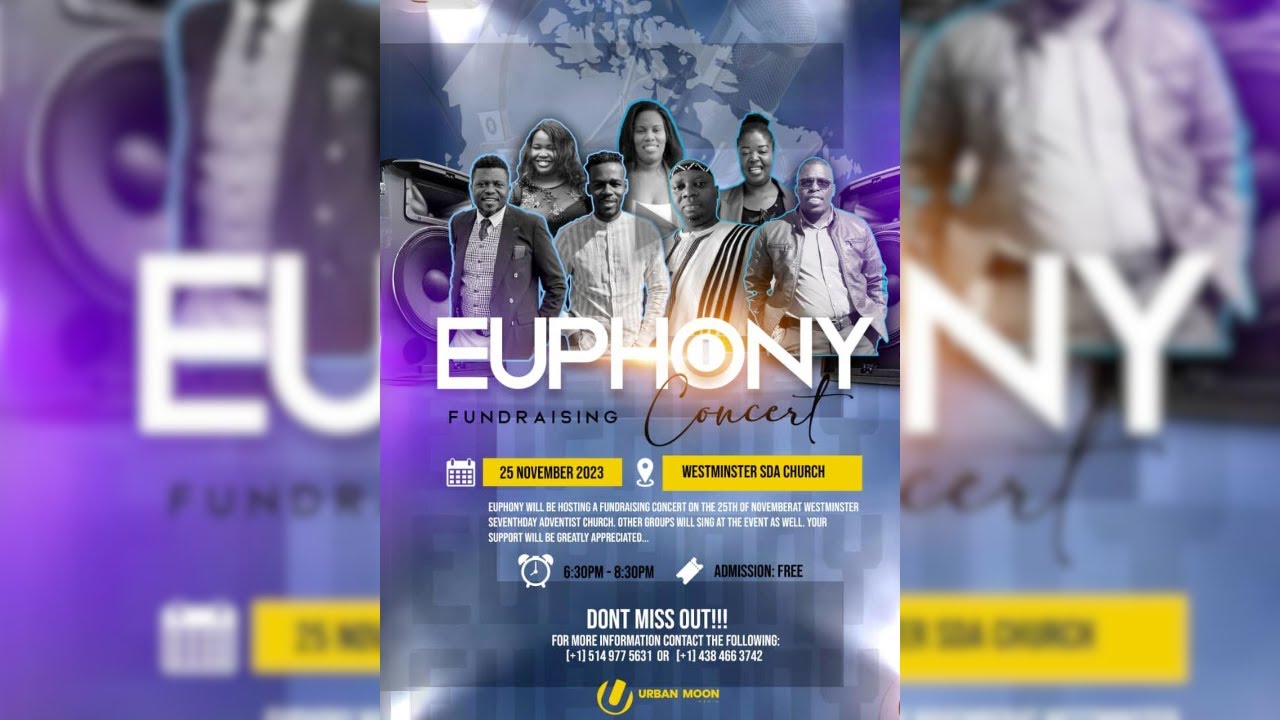 Euphony Music Group Concert - November 25 2023 At Westminster SDA ...