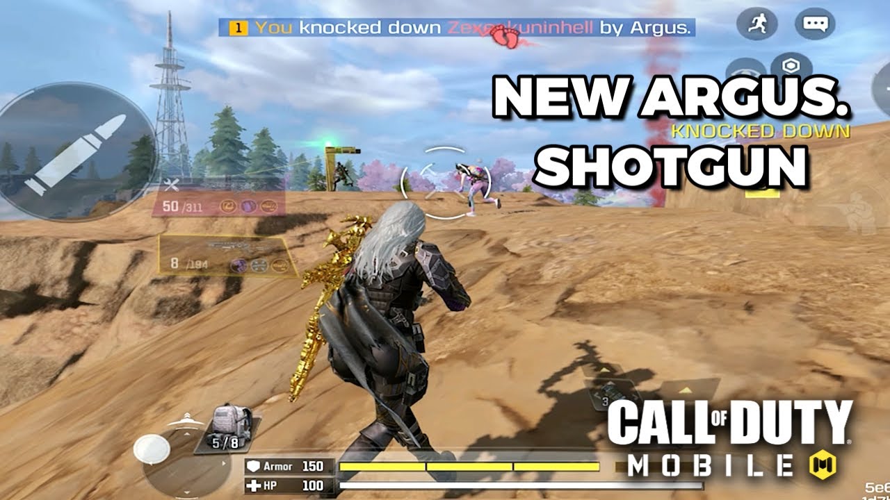 New Argus Shotgun Gameplay new update Call of Duty Mobile! - YouTube