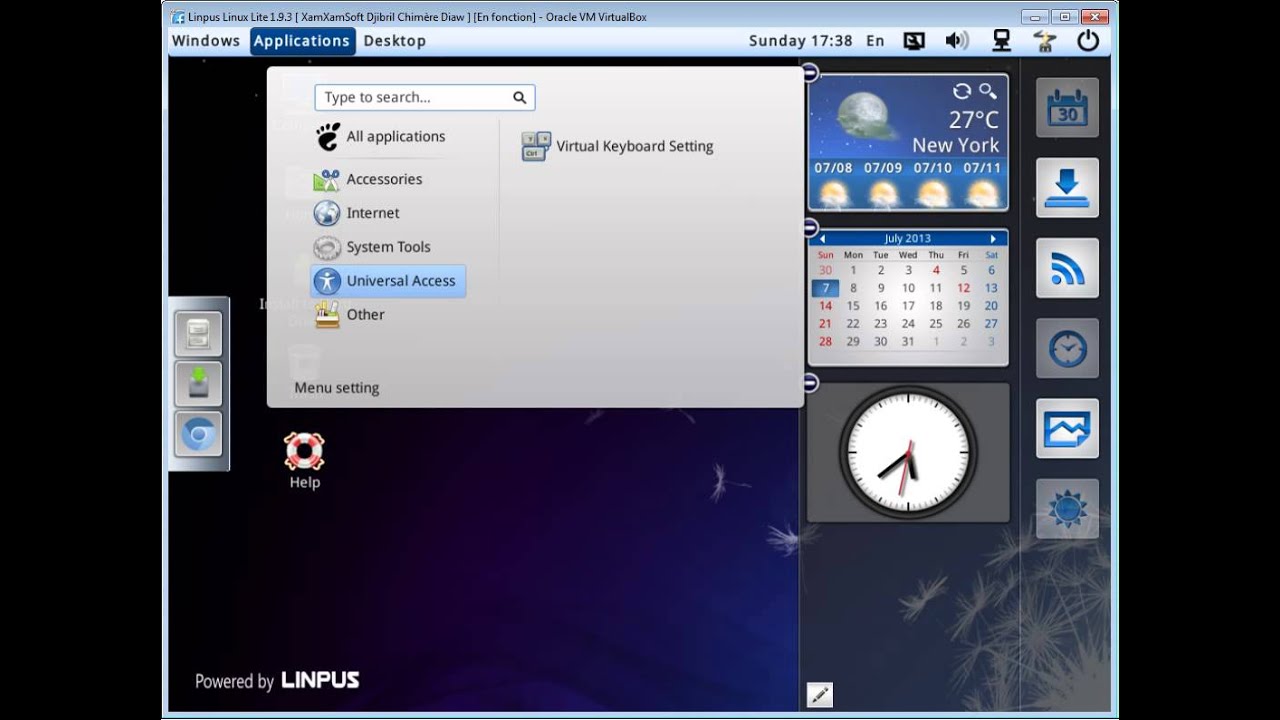 Linpus Linux Lite 1.9.3 Presentation - YouTube