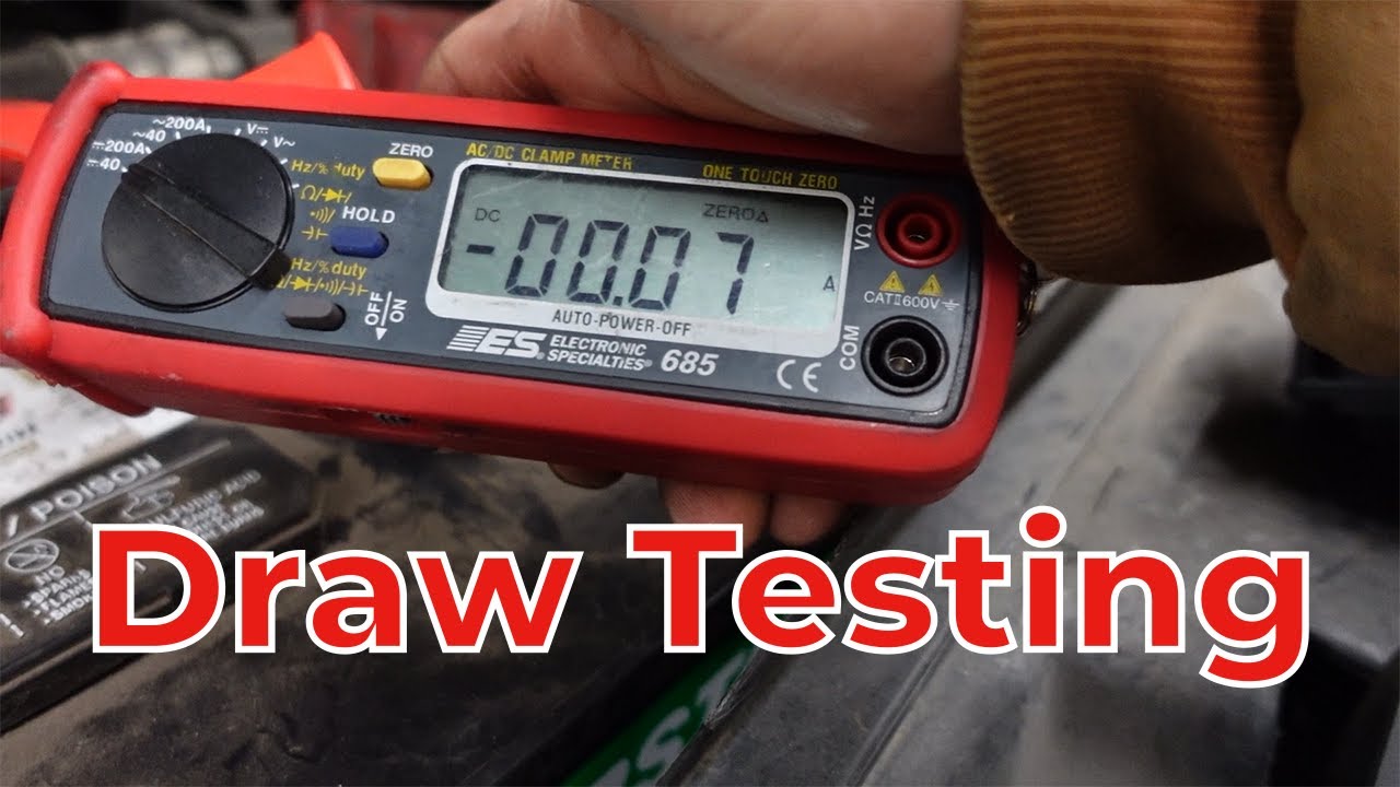 How to test Parasitic Draw E250 , GMC Sierra. - YouTube