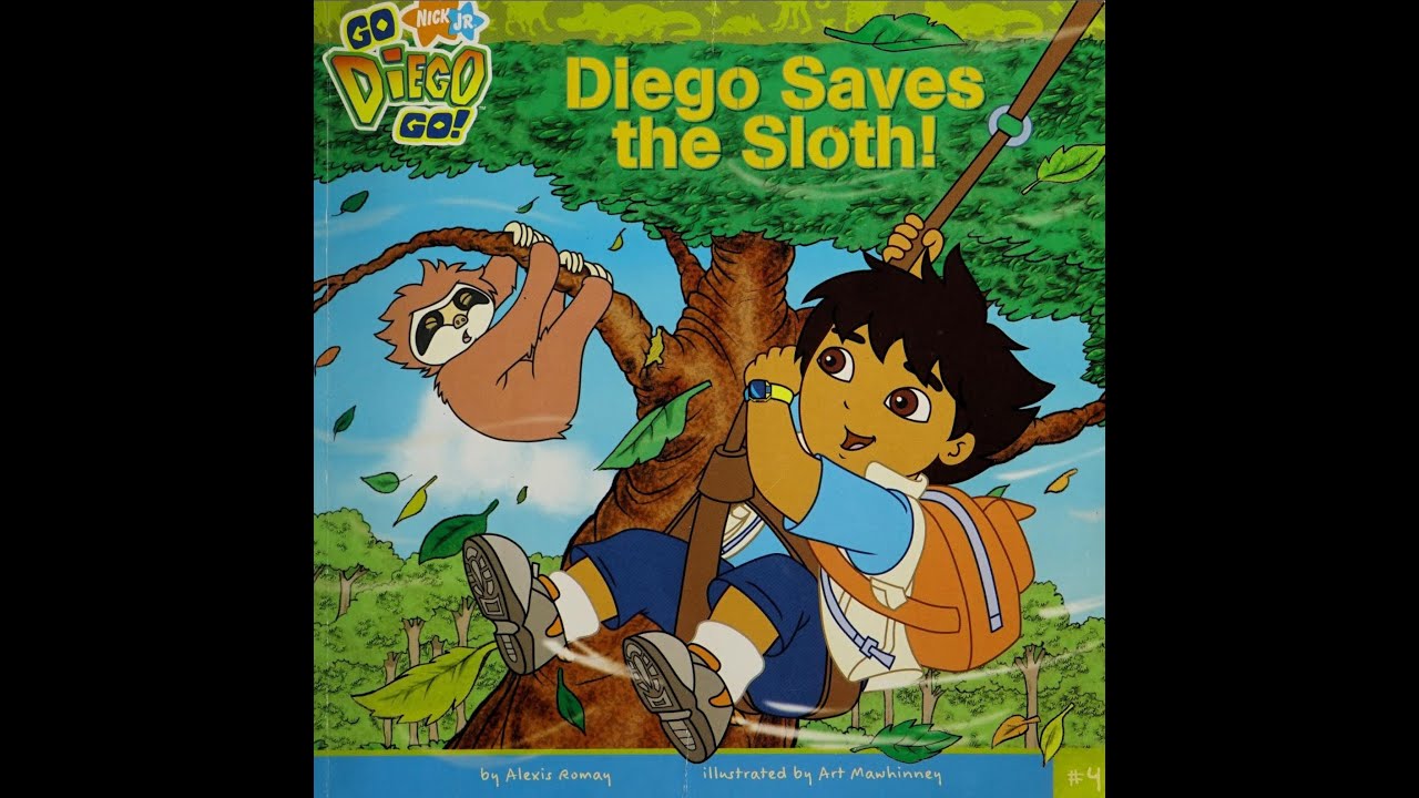 Diego saves the sloth! - YouTube