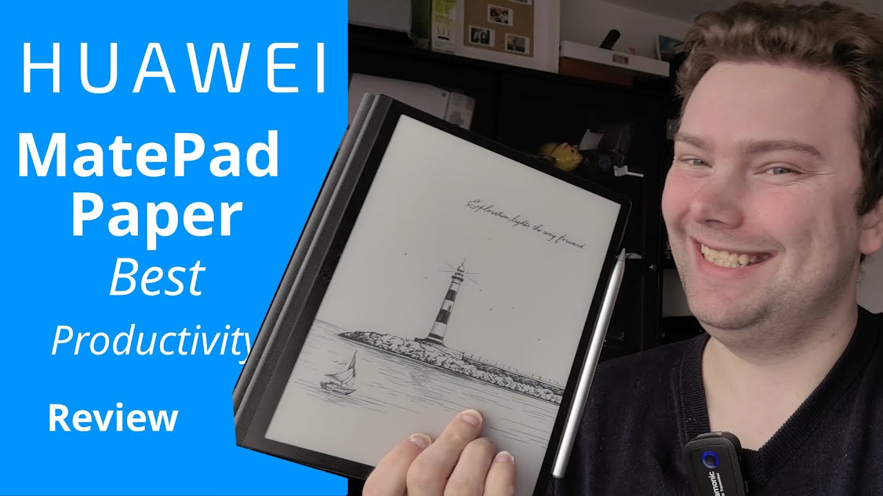 Best productivity tool - Huawei MatePad Paper - YouTube
