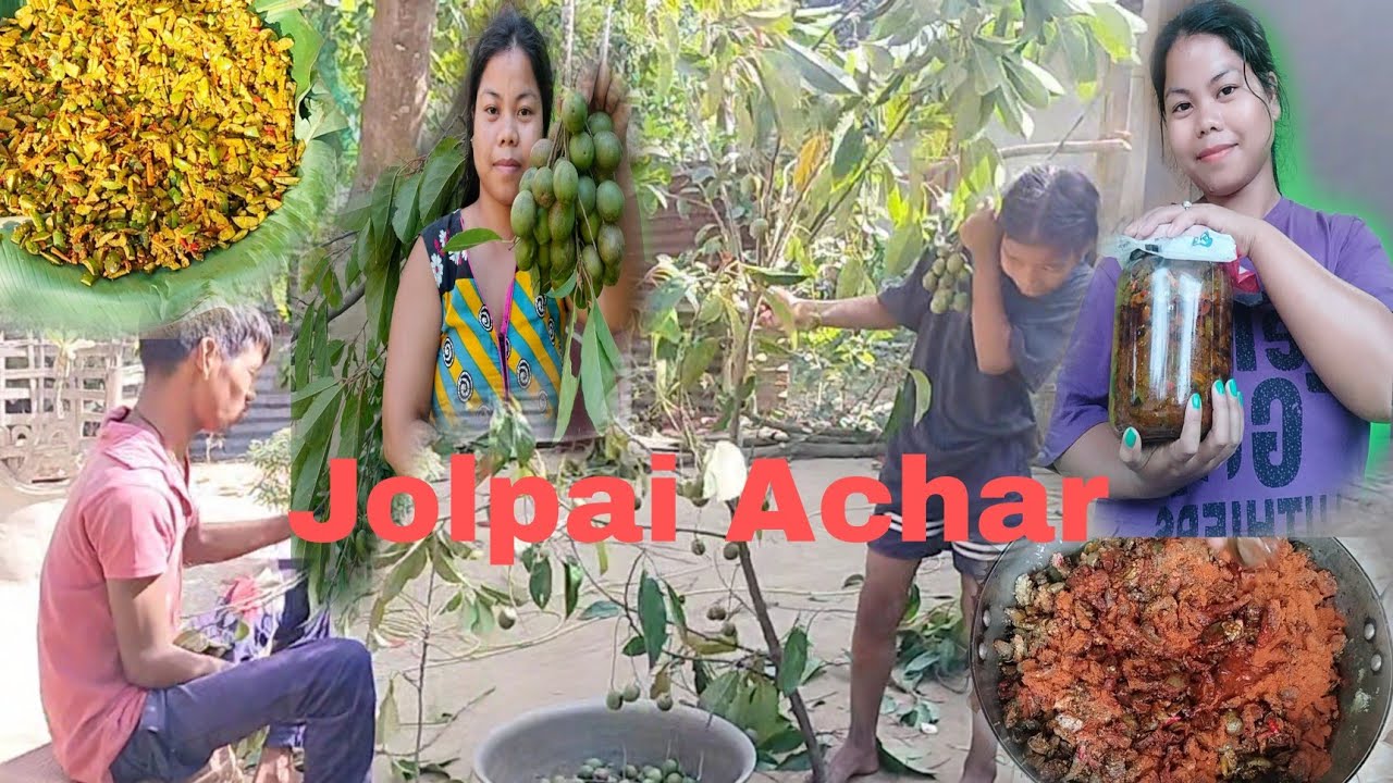 Jolpai Achar banane ka Tarika Tasty Tasty 😋😋 - YouTube