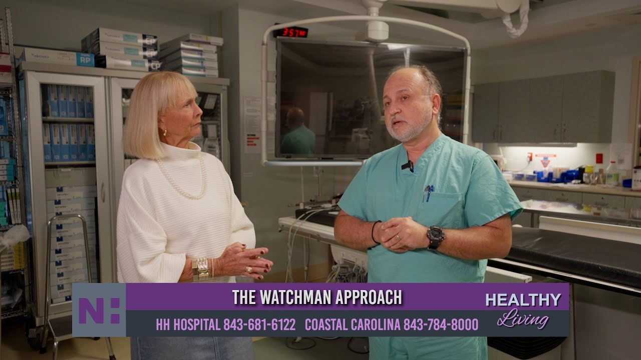 HEALTHY LIVING | Dr. Timothy Alikakos: The Watchman Approach | Novant ...