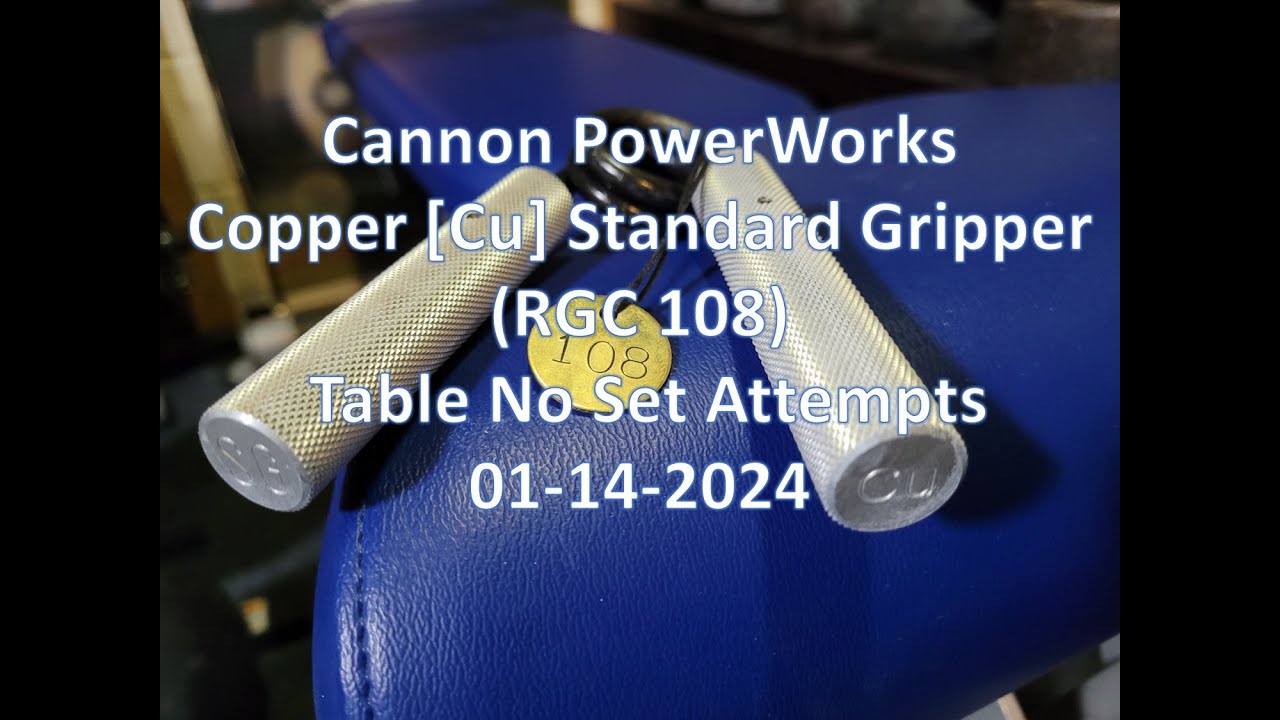 Cannon PowerWorks Copper [Cu] Standard Gripper (RGC 108) Table No Set ...